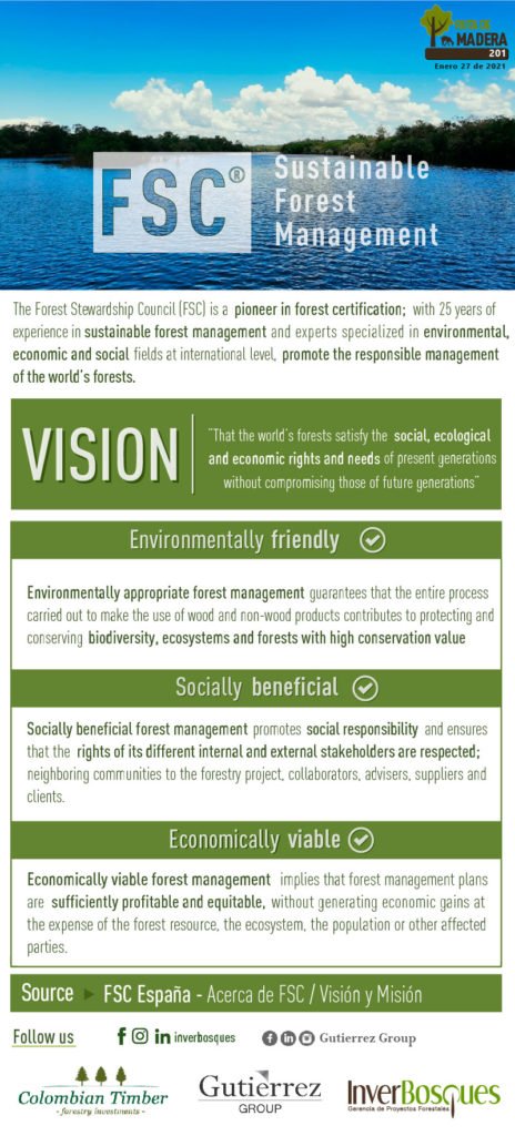 FSC Sustainable Forest Management - Colombian Carbon Credits